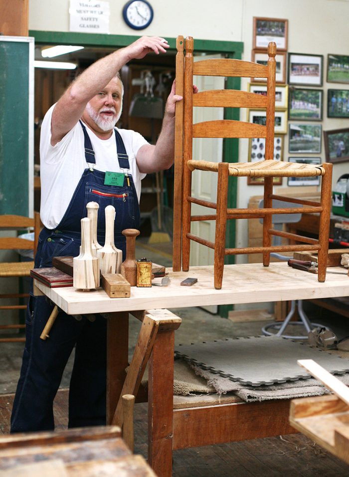 JCCFS | I Made a Classic Appalachian-style Ladderback Chair with Lyle ...