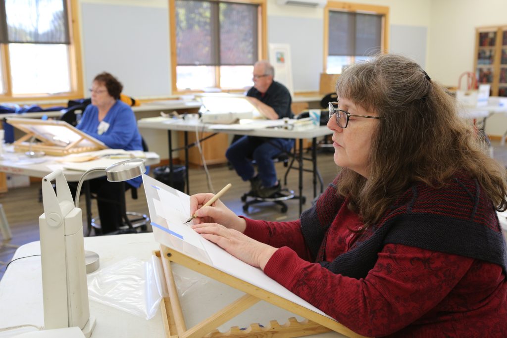 JCCFS | Practicing calligraphy letters