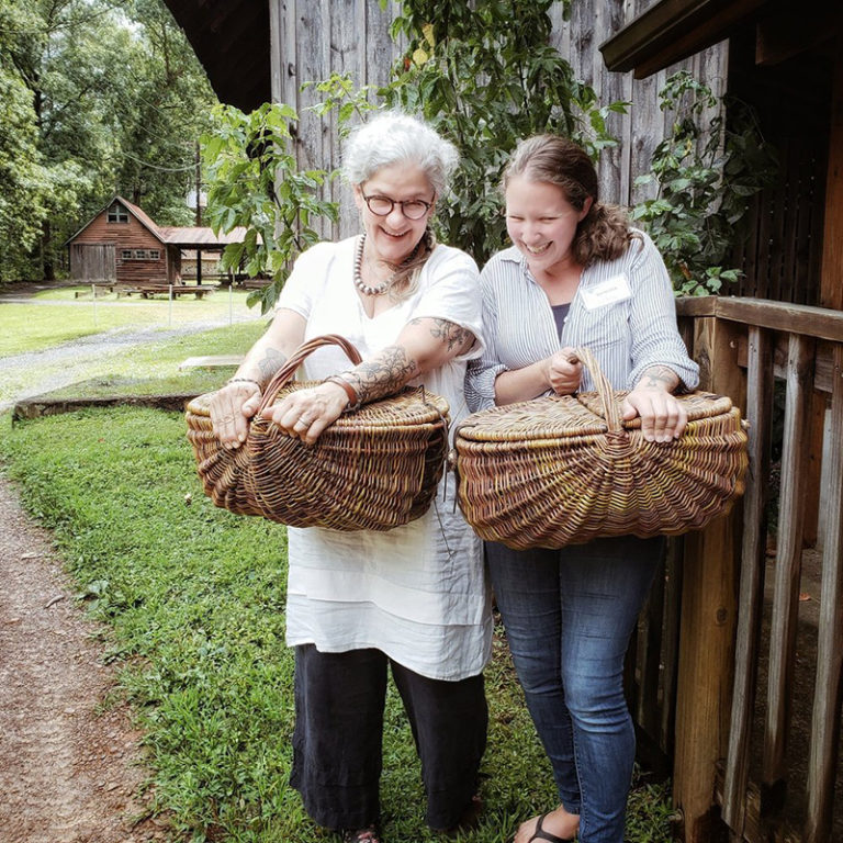 JCCFS | The Folk School Changes You: Willow Basketry Instructor Sandra ...