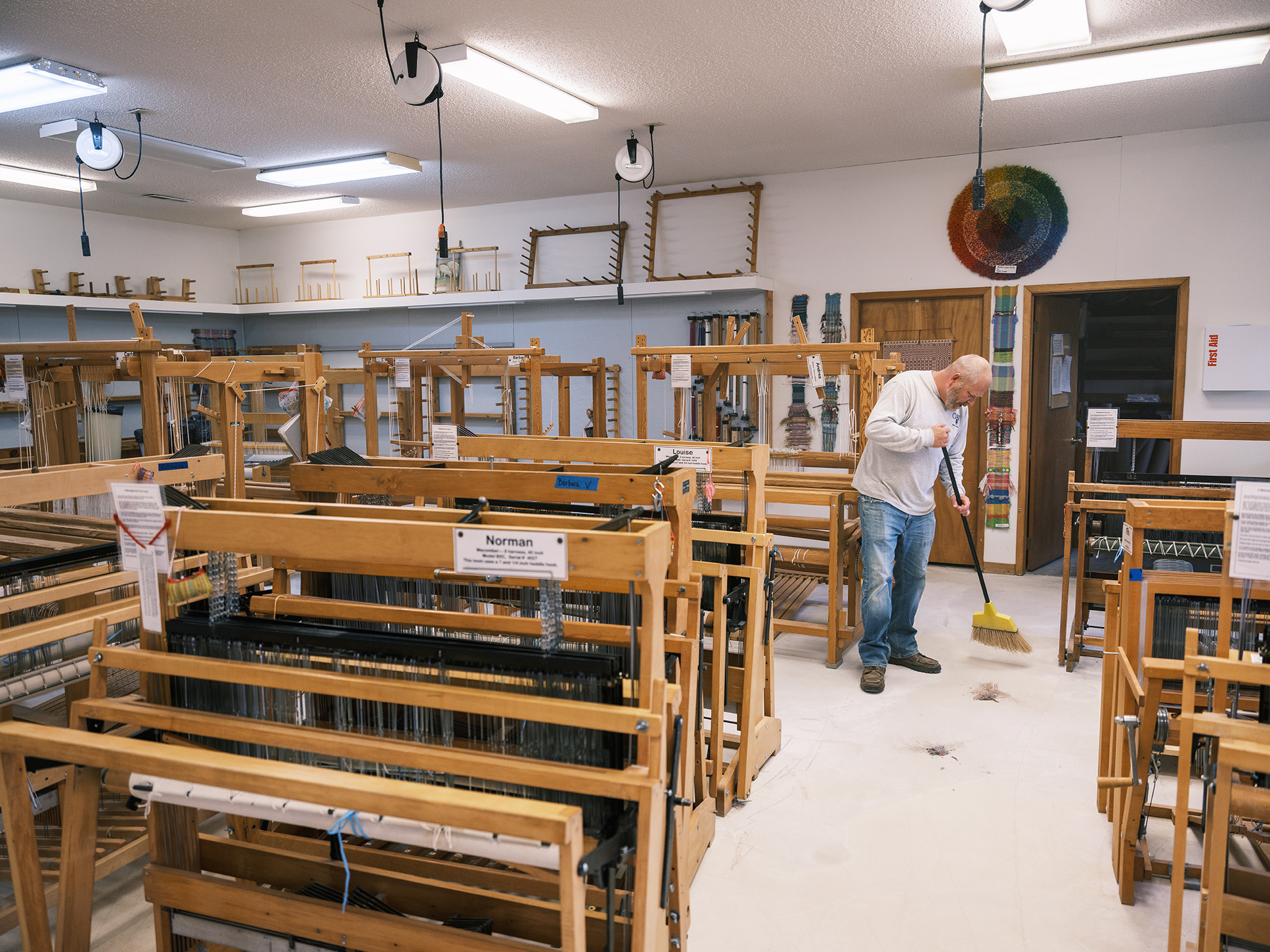 JCCFS | Weaving studio at the John C. Campbell Folk School gets new ...