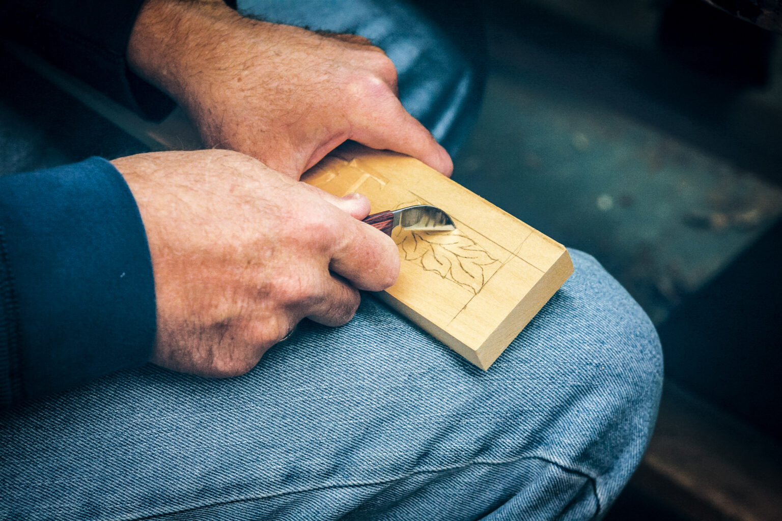JCCFS | Learn to make Wood Carved Letters with Paul Rolfe