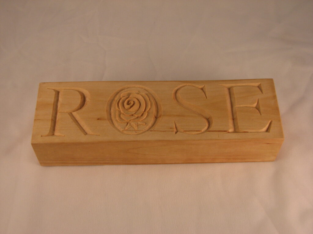 JCCFS | Learn to make Wood Carved Letters with Paul Rolfe
