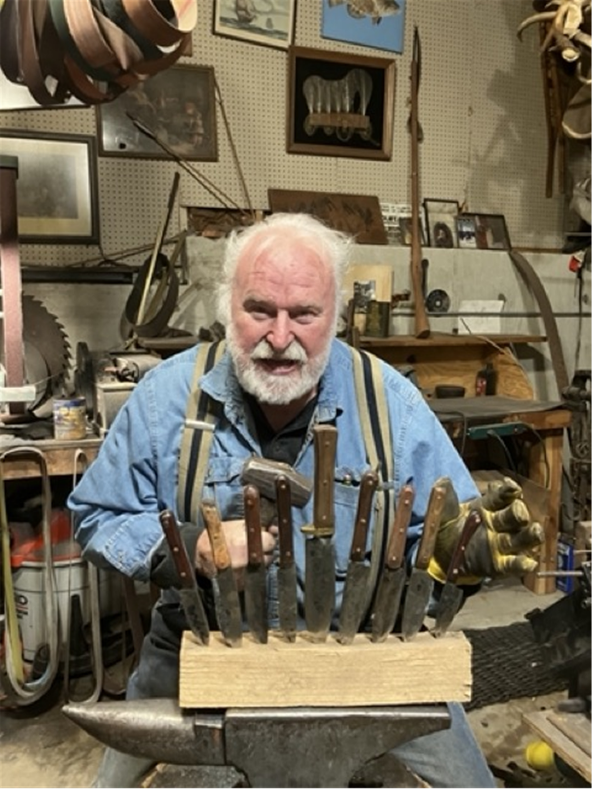 JCCFS | Forging a traditional blacksmithing knife