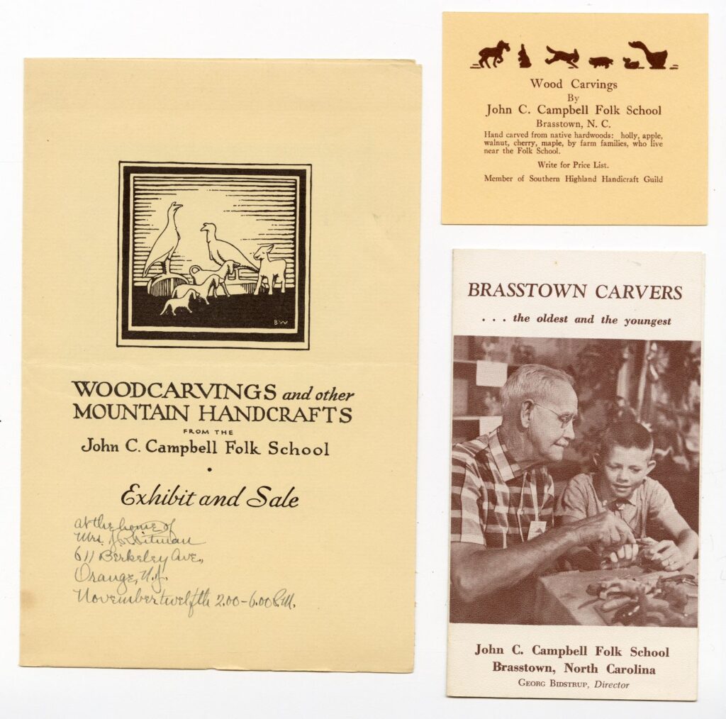 JCCFS | Highlights from the Archives: The Brasstown Carvers